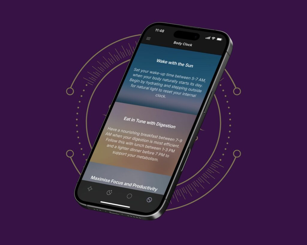 The Moon Flow App | Cosmoplanner